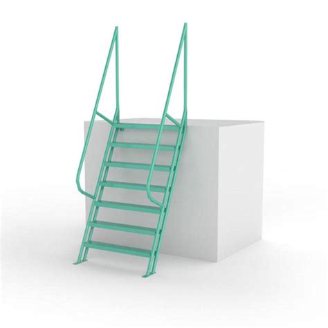 Heavy Duty Ships Ladder All Welded 65 Degree Angle Source 4 Industries