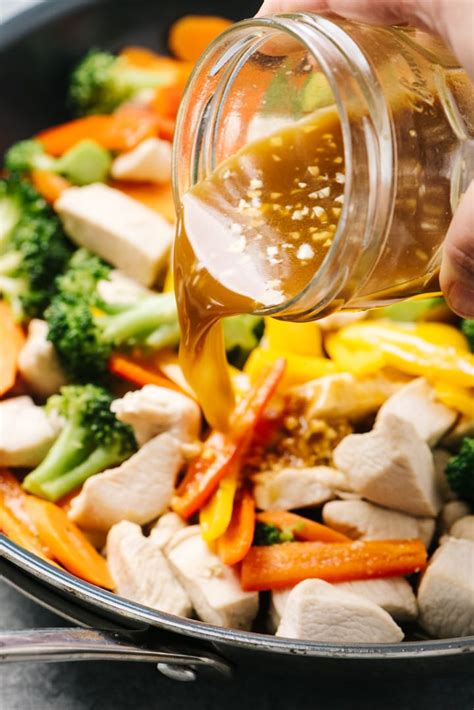 5 Minute Healthy Stir Fry Sauce Our Salty Kitchen