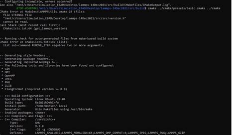 Lammps In Wsl LAMMPS Installation Materials Science Community Discourse