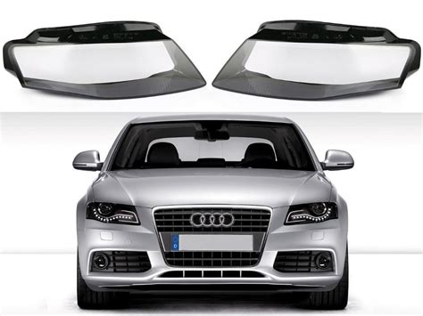 Комплект Стъкла за фарове на Audi A4 B8 A4 B9 Facelift Ауди А4 Б8 гр