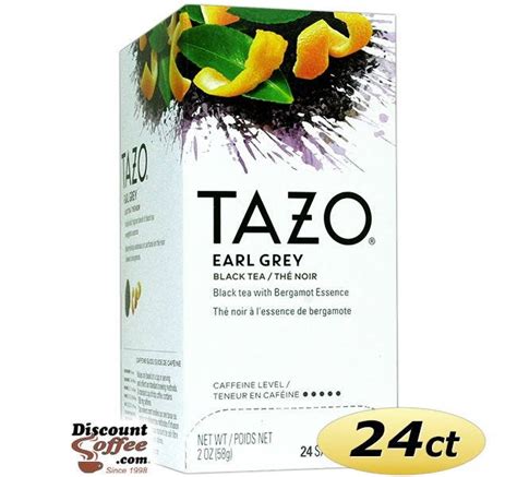 Tazo Earl Grey Tea Filterbags Sachets Ou Kosher Certified Black Tea
