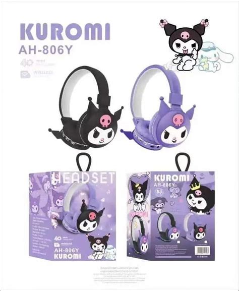 New Kawaii Sanrio Hello Kitty Kuromi Bluetooth Wireless Headphones 4