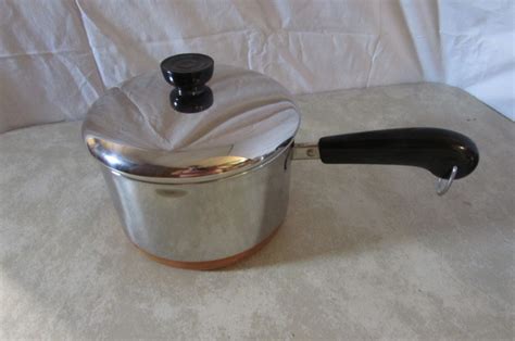 Lot Detail Large Set Of Revere Ware Pots And Pans