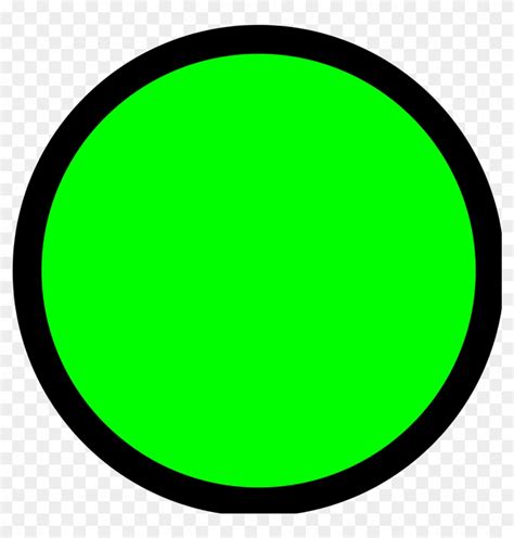 Dark Green Circle Png
