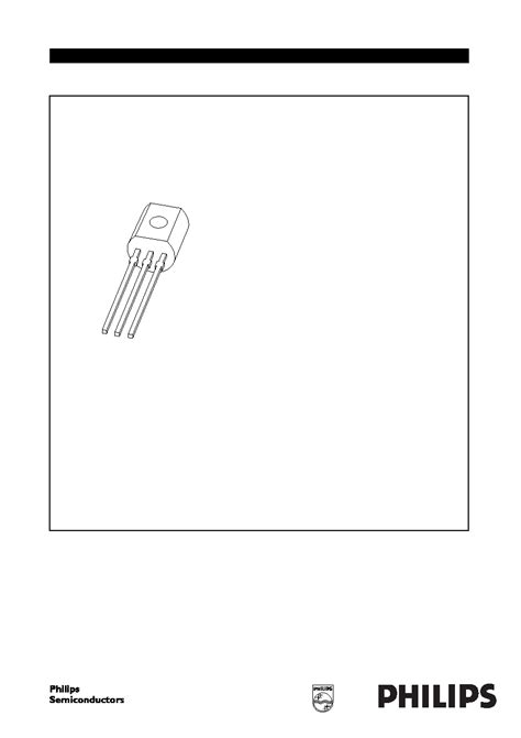 BC547C Datasheet 1 9 Pages PHILIPS NPN General Purpose Transistors