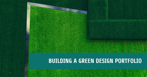 2025 Building A Green Design Portfolio Archova Visuals