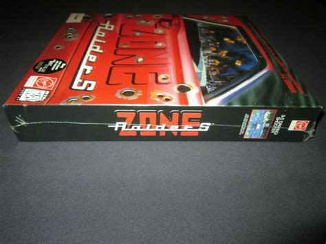 1996 Zone Raiders Pc Game Ms Dos Brand New Sealed Big Box Nib Virgin