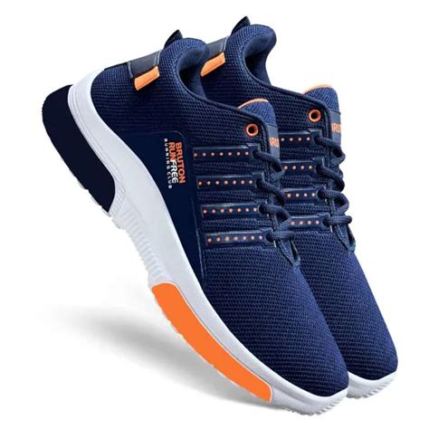 Bruton Trendy Sports Shoes For Men Blue Jiomart