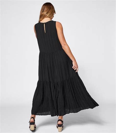 Sleeveless Maxi Tiered Dress Target Australia