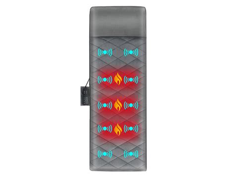 Costway Full Body Massage Mat W10 Vibration Motors And3 Intensity And 5