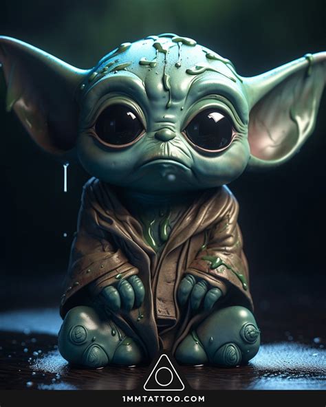 Mandalorian Inspired Grogu Tattoo Art Top Tattoo Artist Brings Grogu