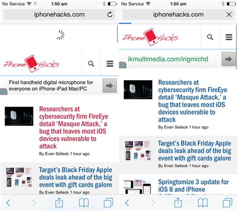 SafariRefresh Jailbreak Tweak Lets You Pull To Refresh In Safari IPhone Hacks IPhone