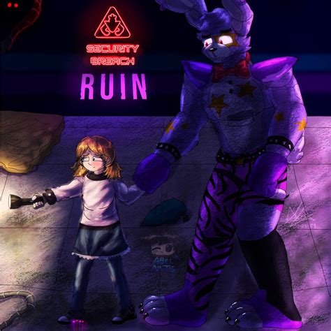 Security Breach Ruin Girl Of Dlc And Glamrock Bonn By Abel186 On Deviantart