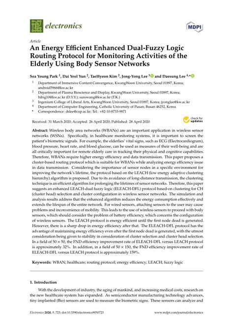 pdf an energy efficient enhanced dual fuzzy logic routing protocol