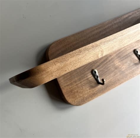 Купити Деревяна полиця ручної роботи для віталь Skrynya Ua