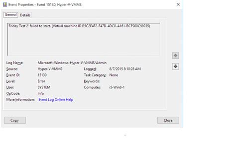Machines Fail To Start And Initialize Solved Windows 10 Forums