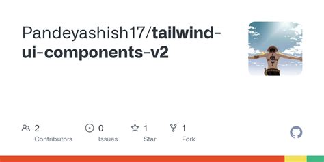 Github Pandeyashish17tailwind Ui Components V2