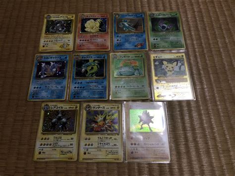 Yahooオークション ポケモンカード ポケカ 旧裏 まとめ 大量 レア