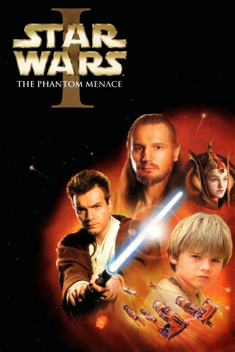 Poster Rezolutie Mare Star Wars Episode I The Phantom Menace 1999