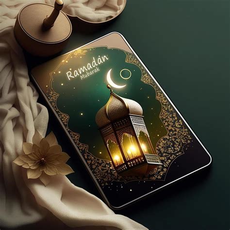 Ramadan Kareem Greeting Background Islamic Illustration Vector Design