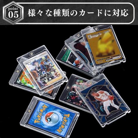 マグネットローダー 50枚 35pt カードローダー カード ケース 収納 Uvカット トレーディングカード トレカ スリーブ Kmk