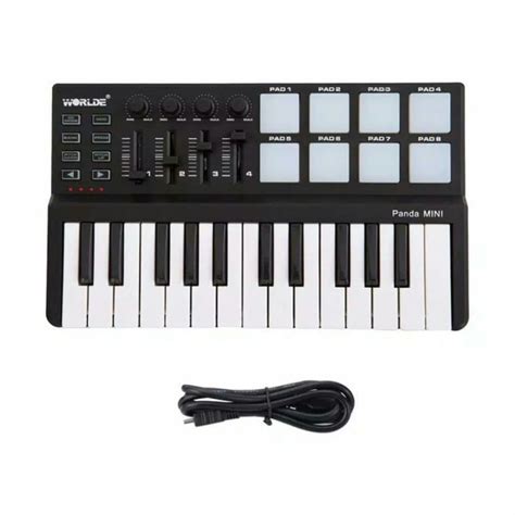Jual Alat Keyboard Usb Portable Dan Drum Pad Midi Impor Kab