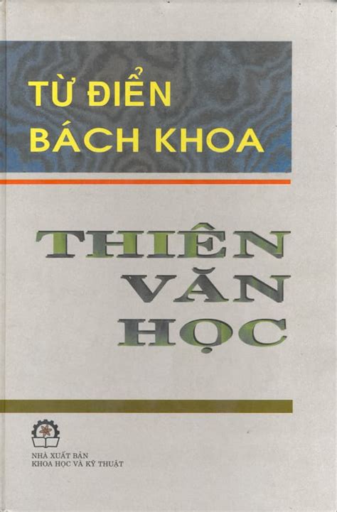 Từ điển về thiên văn học Giáo trình PDF Thư Viện Sách