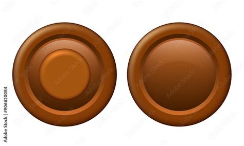 User Interface Design Elements Checkbox Vector Set Isolated On White Background Stock Vector