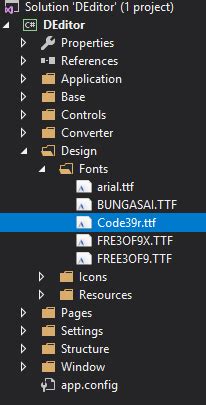 Xaml WPF Barcode Font Bug Stack Overflow