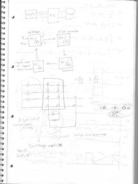 Ee463 Static Power Conversion I Lecture Notes Pdf Electrical