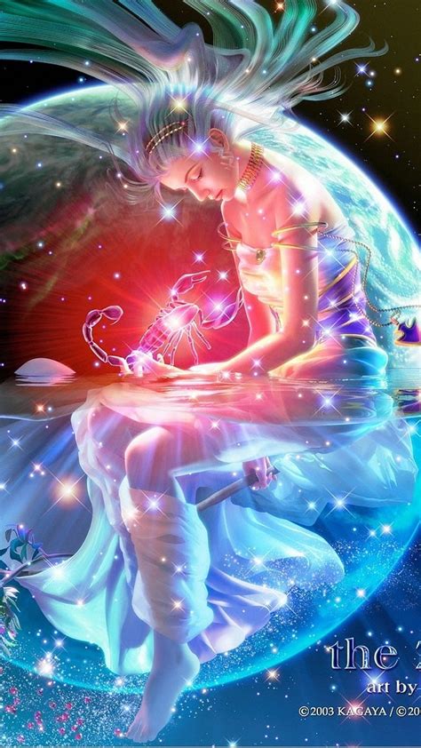 Scorpio Woman Art