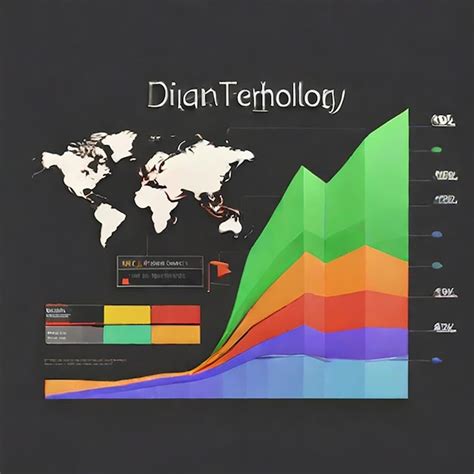 Digital Technology Overlay Info Graphic Business Graph Element