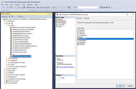 Sccm Mecm 2019 “sql Server Sysadmin Rights” Hatasının Giderilmesi Veli Kadir Kozan