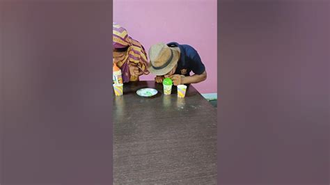 Blow Balloon Collect Glass Challenge Shorts Short 😀 Youtube