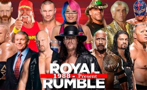 Wwe Royal Rumble Winners List 1988 To Present