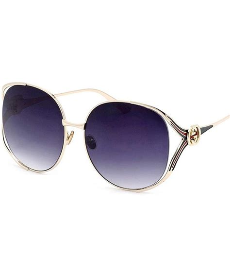 Round Clear Lens Glasses Circle Metal Frame Non Prescription Eyeglasses