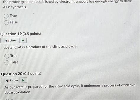Answered The Proton Gradient Established By Electron Transport Has Kunduz