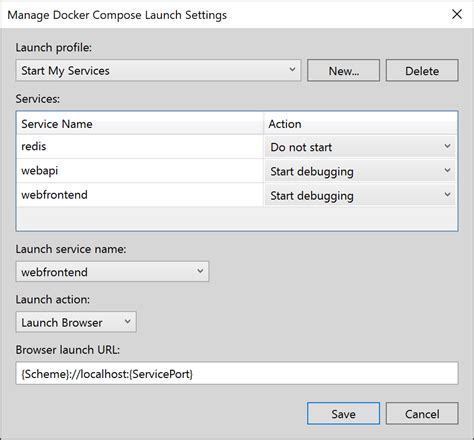 Work With Multiple Containers Using Docker Compose Visual Studio