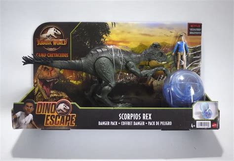 Jurassic World Camp Cretaceous Dino Escape Scorpios Rex Gyrosphère