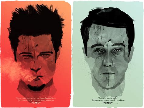 Digital Art Collectibles Project Mayhem David Fincher Film Brad Pitt