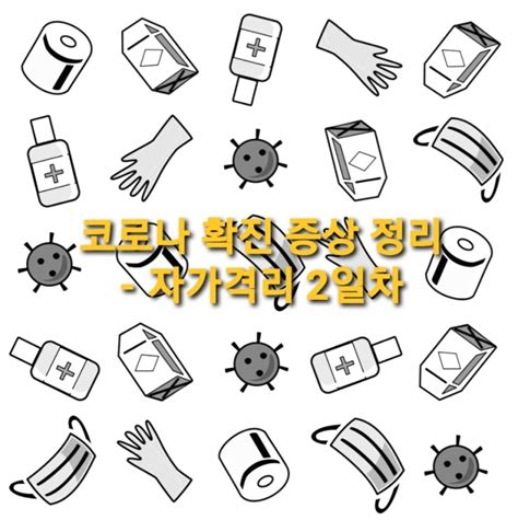 코로나 확진 증상 정리 자가격리 2일차 네이버 블로그