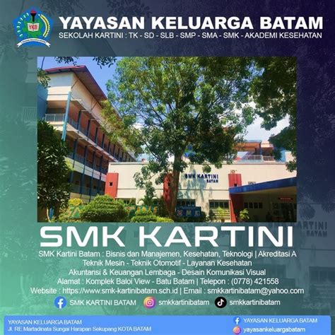 Smk Kartini Batam Yayasan Keluarga Batam Kartini