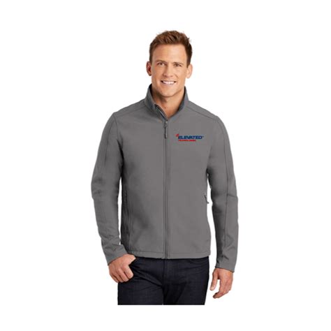 Elevated Technologies Soft Shell Jacket Kaleel S Clothing And Printing