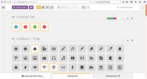 Icomoon图标字体的使用 Csdn博客 Icomoon图标字体的使用 Csdn博客