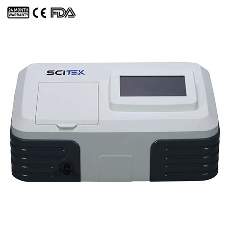 Scitek 0525 Uv Vis Spectrophotometer Spectral Bandwidth 2nm
