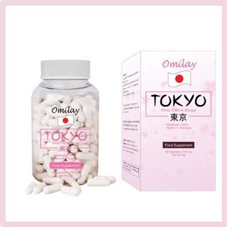 Omilay TOKOY Skin Whitening Glutathione Capsules 700MG 24H Collagen