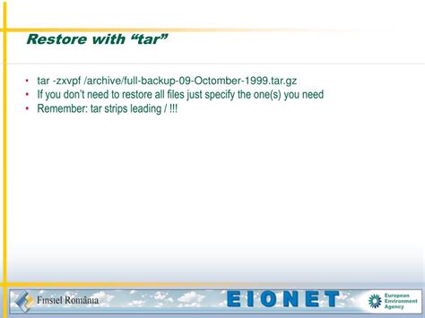 Ppt Backup And Restore Procedures Powerpoint Presentation Free