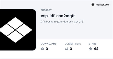 Esp Idf Can2mqtt Ecosystem Directory Marketdev