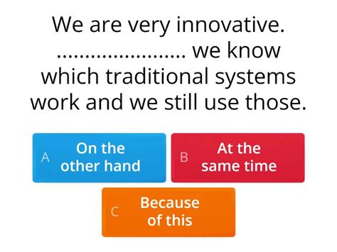 Discourse Markers 2 Quiz