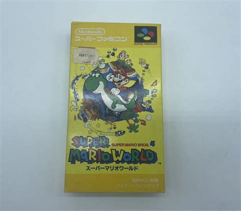 【未使用】【新品未使用】激レア 任天堂 Nintendo スーパーファミコン Super Marioworld スーパーマリオワールド
